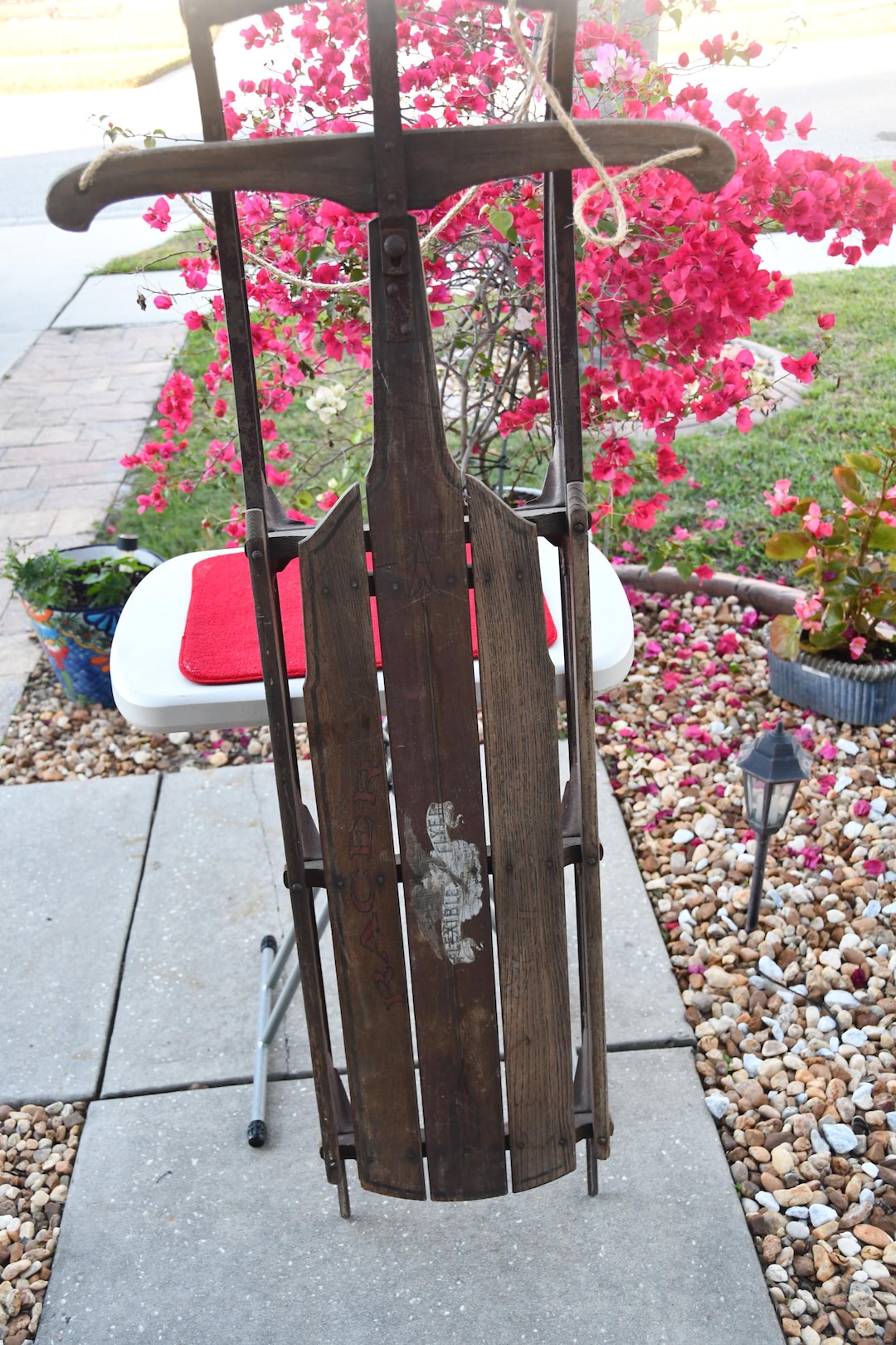 Vintage Flexible Flyer Racer Sled - Etsy