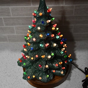 Vintage Nowell Ceramic Christmas Tree - Etsy