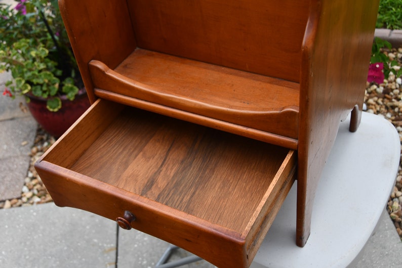 Vintage Maple Record L/P Holder - Etsy