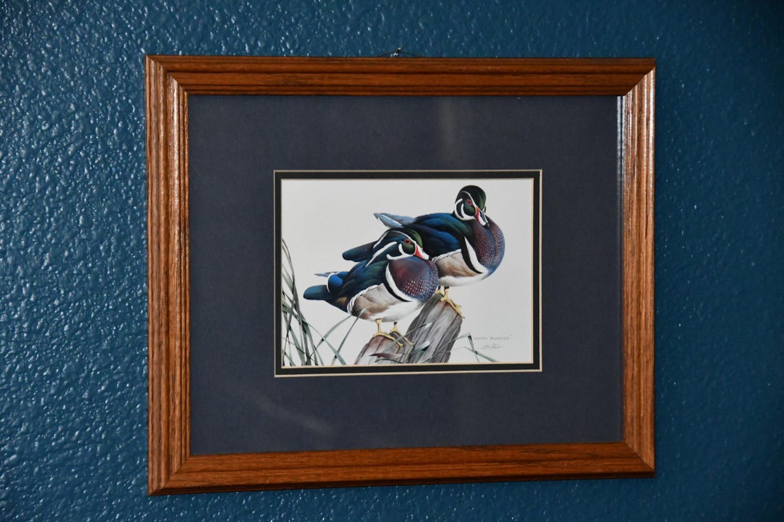 Art Lamay Wood Duck Print - Etsy