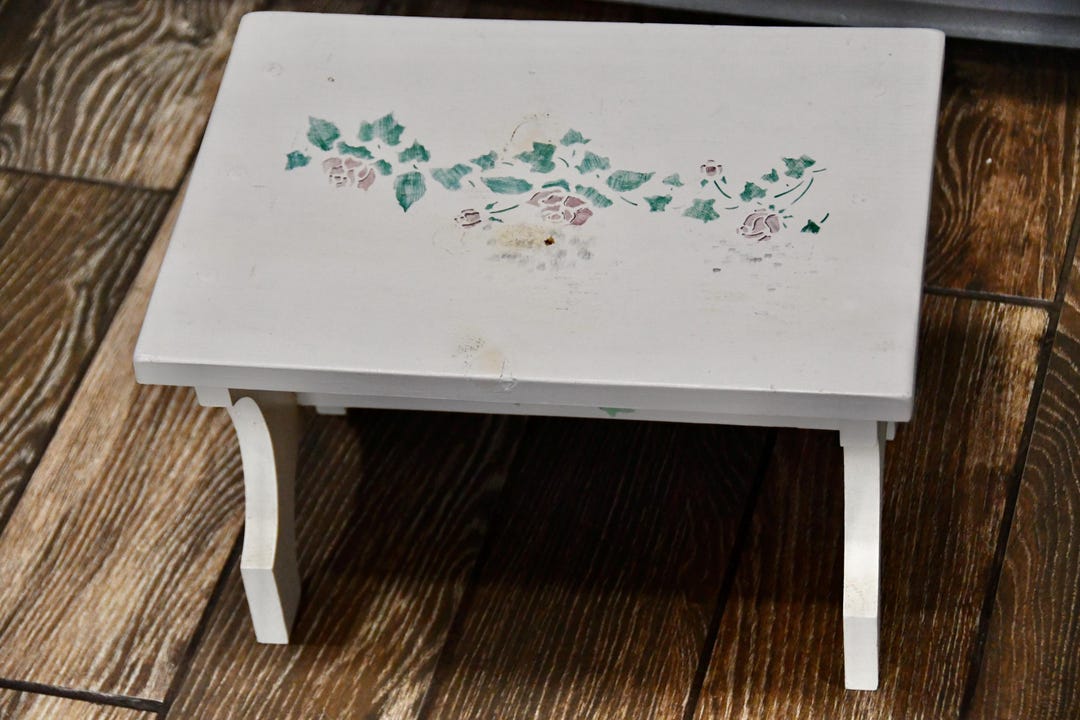 Vintage Small Step Stool - Etsy