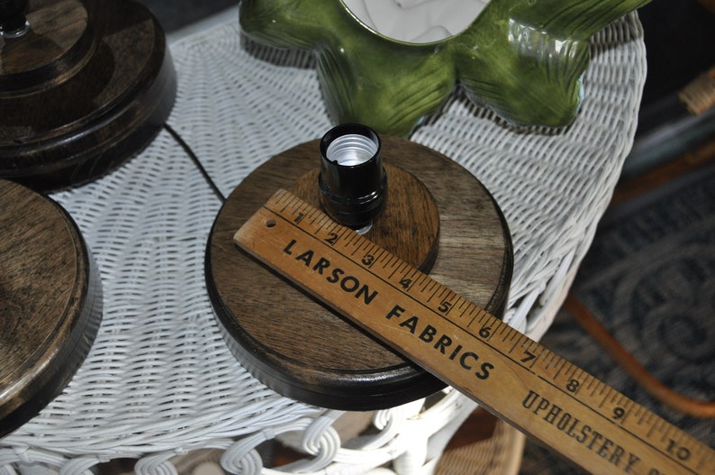 Wood Ceramic Christmas Tree Base With Light | Etsy