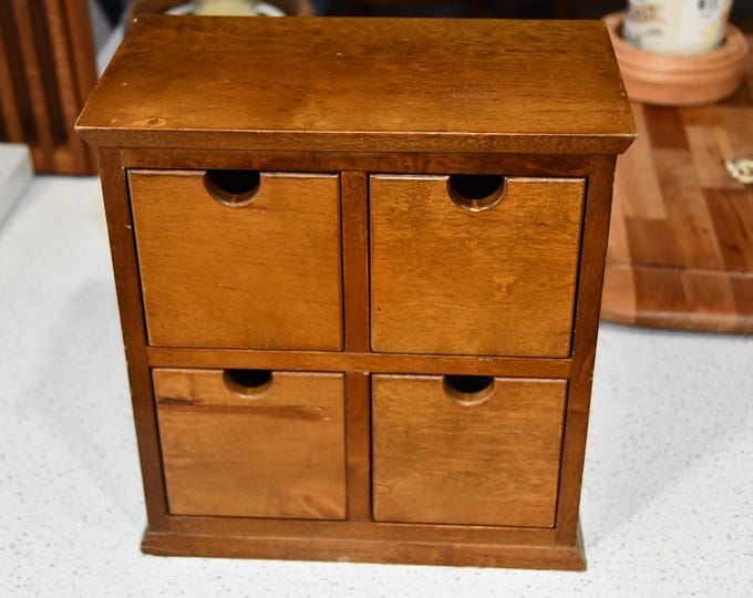 Small Wood Storage Cabinet - Etsy