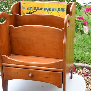 Vintage Maple Record L/P Holder - Etsy