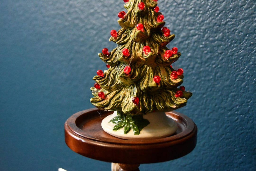 Small Light up Ceramic Christmas Tree - Etsy