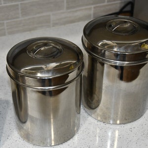 Vintage Canister Set - Etsy