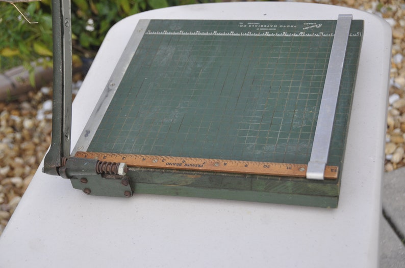Vintage Premier Paper/photo Cutter - Etsy