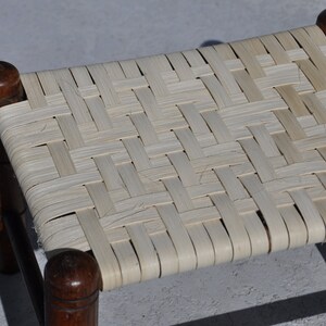 Small Flat Reed Stool - Etsy