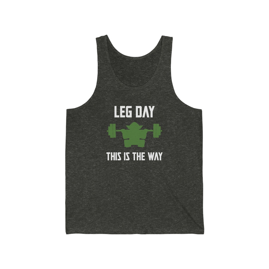 Funny Mandalorian the Child Yoda Workout Tank,star Wars Fitness Humor ...