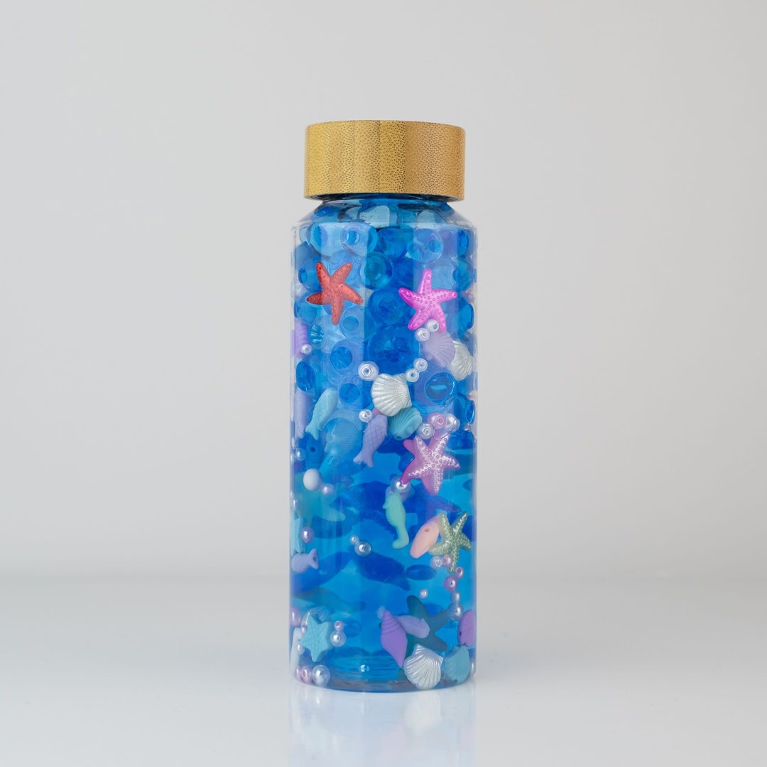 Sea Treasures Sound Sensory Bottle Encourage Positivity and - Etsy