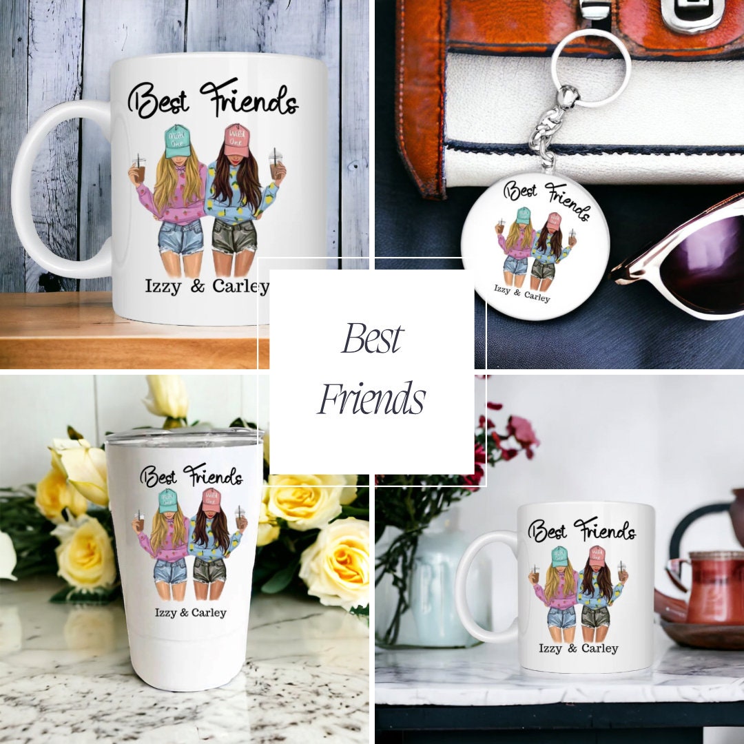 Best Friends Wild One & Mild One Design Mug Travel Mug or Keyring - Etsy
