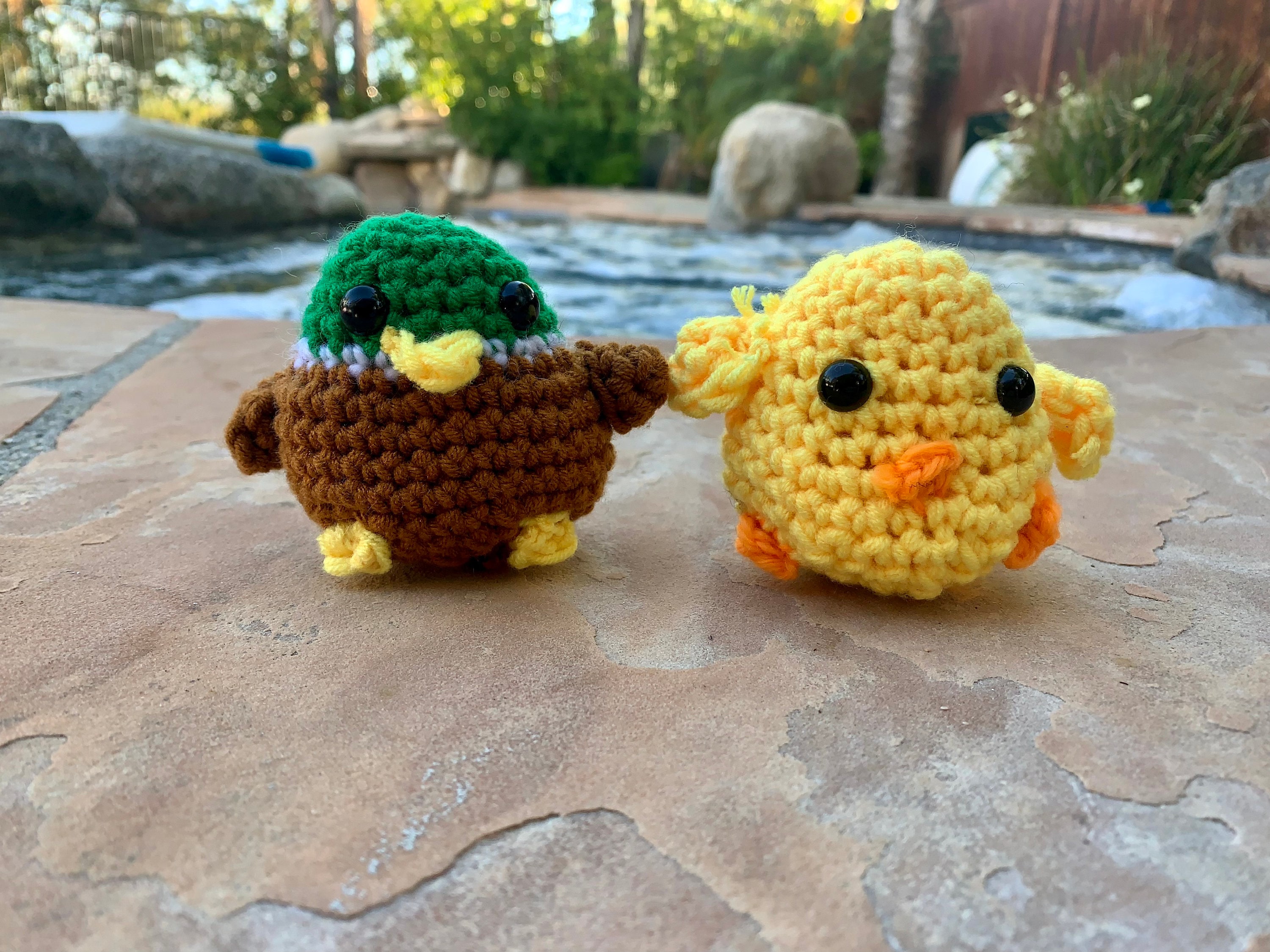 Crochet Mini Duck Amigurumi Duckling Easter Crochet Mini Duck Amigurumi Duckling Easter