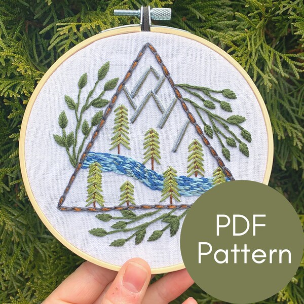 Nature Embroidery - Etsy