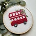 PDF Pattern, Double Decker Bus, London, Embroidery Pattern, UK - Etsy