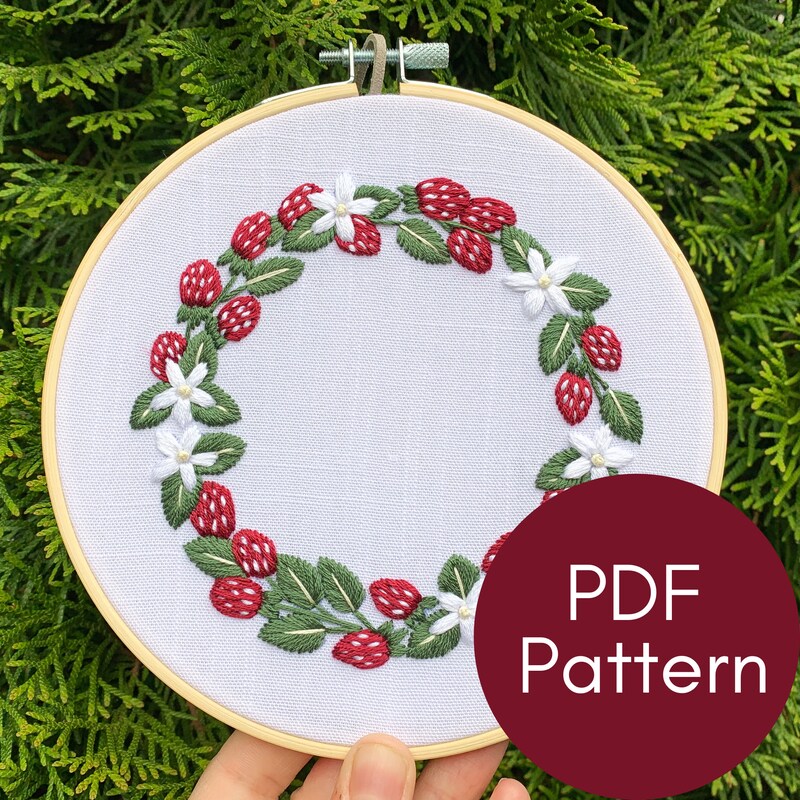 Fruit Embroidery Pattern - Etsy
