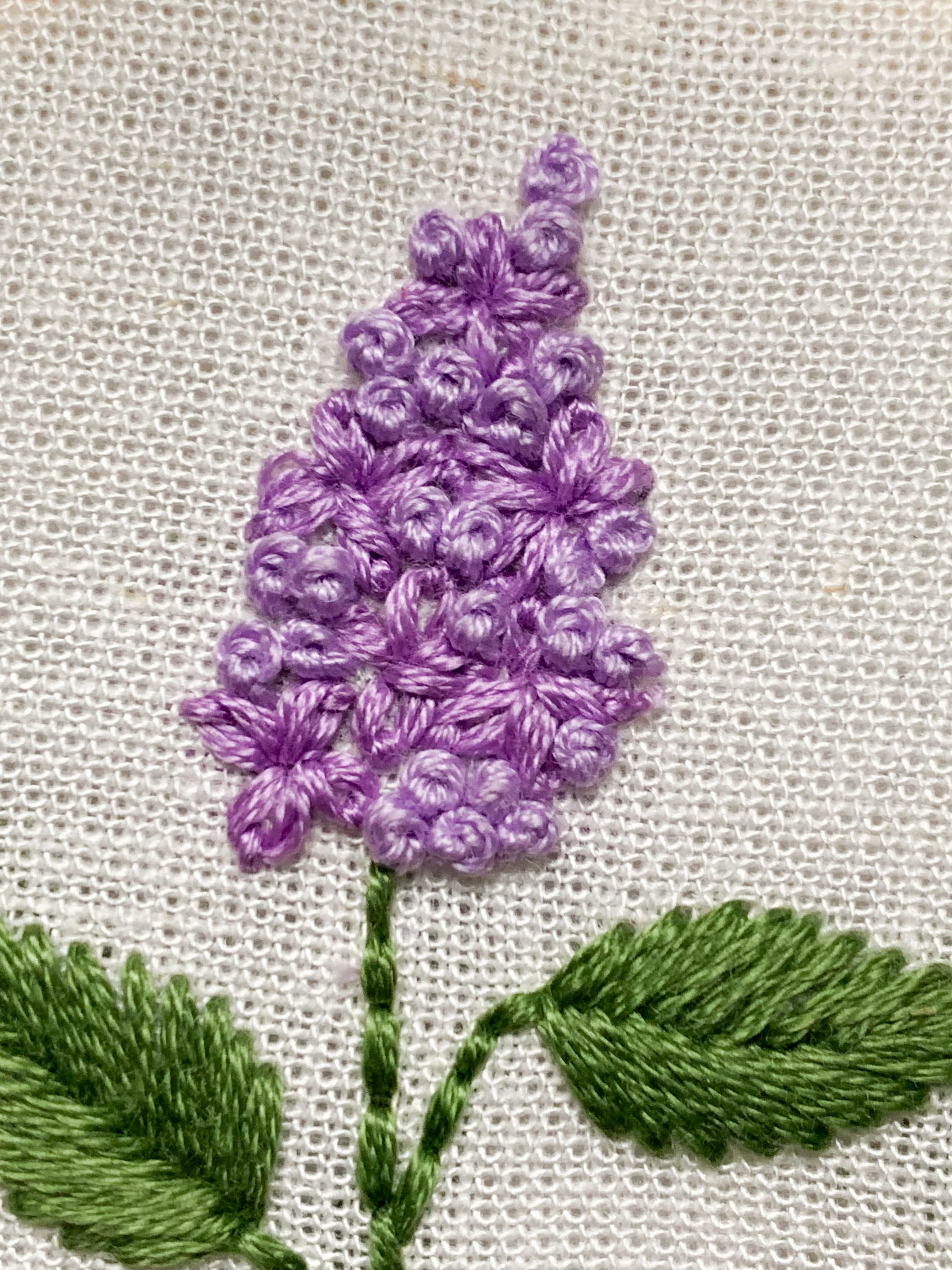 PDF Pattern, Lilac Embroidery, Purple Flowers, Video Tutorials ...