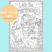 Giant Coloring Poster Mermaid Coloring Pages Printable Coloring Page ...