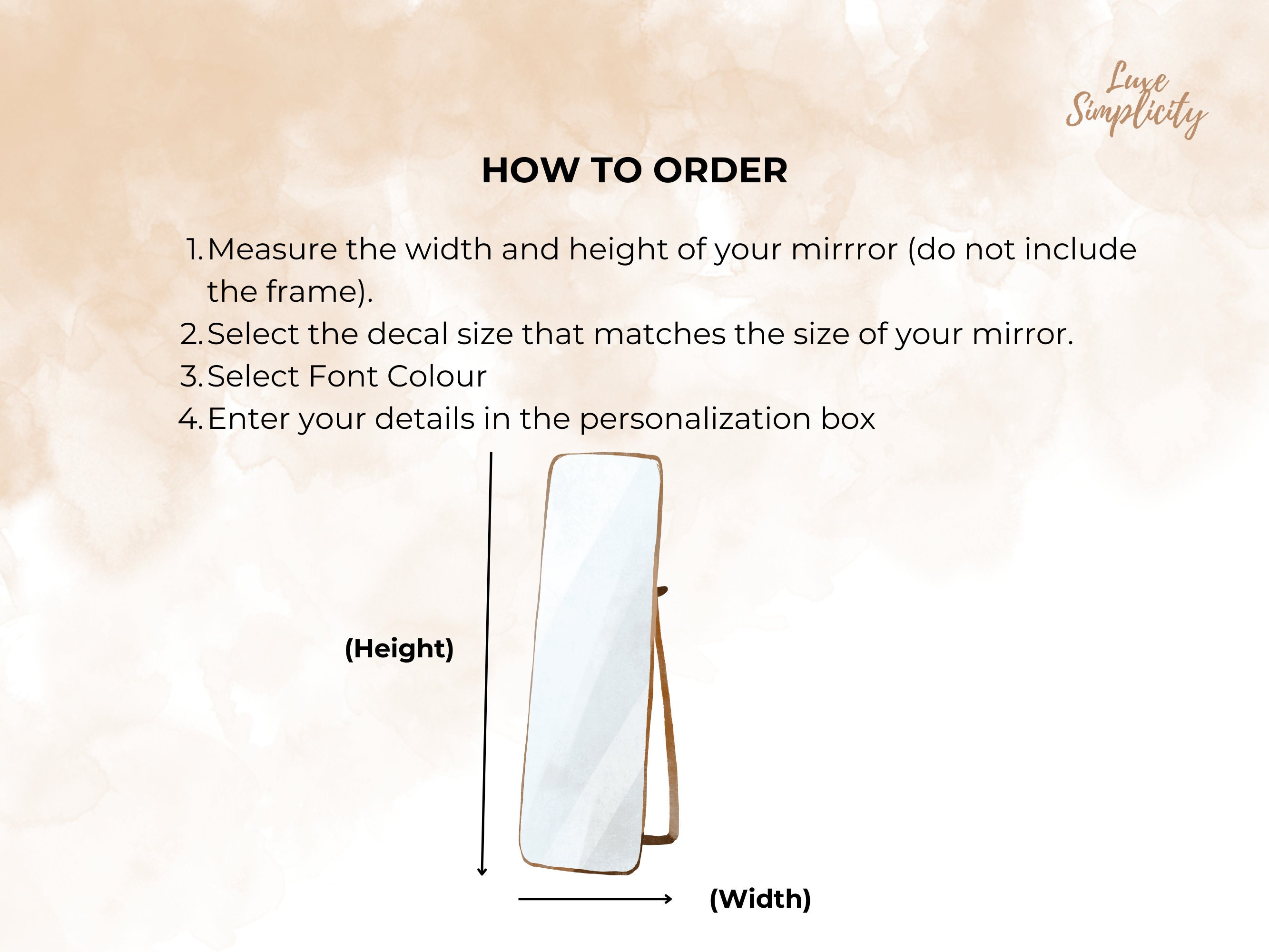 Hello Darling, Mirror Wedding Decal, Grab a Drink, Wedding Mirror Decal ...