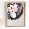 Abstract Boho Watercolor Printable Muted Tones Minimalist Shapes Blush ...