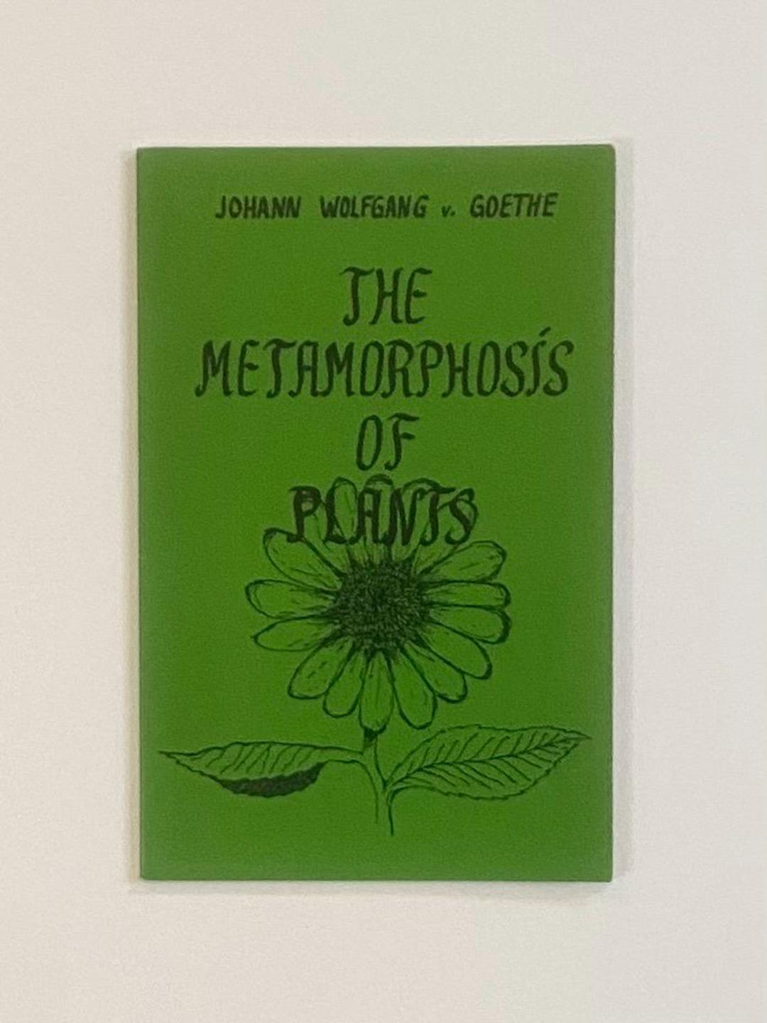 The Metamorphosis of Plants by Johann Wolfgang V. Goethe - Etsy