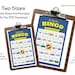 US State Vanity License Plate Bingo Board - 4 Unique Boards - Instant ...