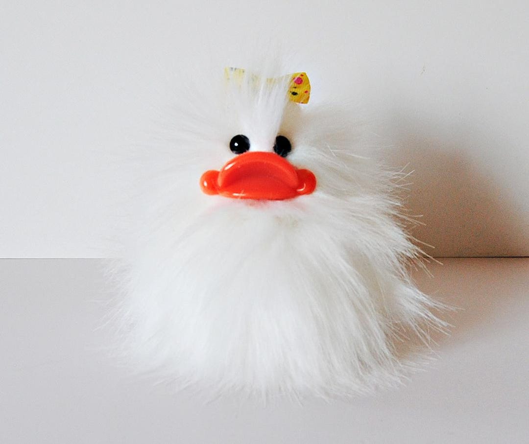 Duck Bird Creature, Frazzled Furry Pomkin, Fluff Puff Ball Monster, Fur ...