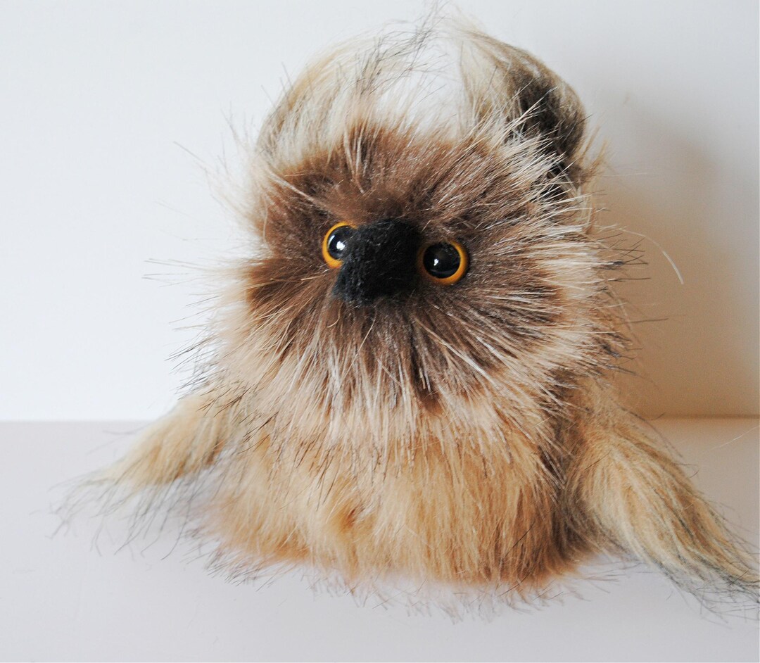Owl Bird Creature, Frazzled Furry Pomkin, Fluff Puff Ball Monster, Fur ...
