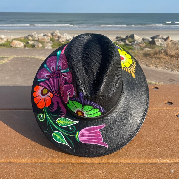 Hand Painted Hats - Etsy