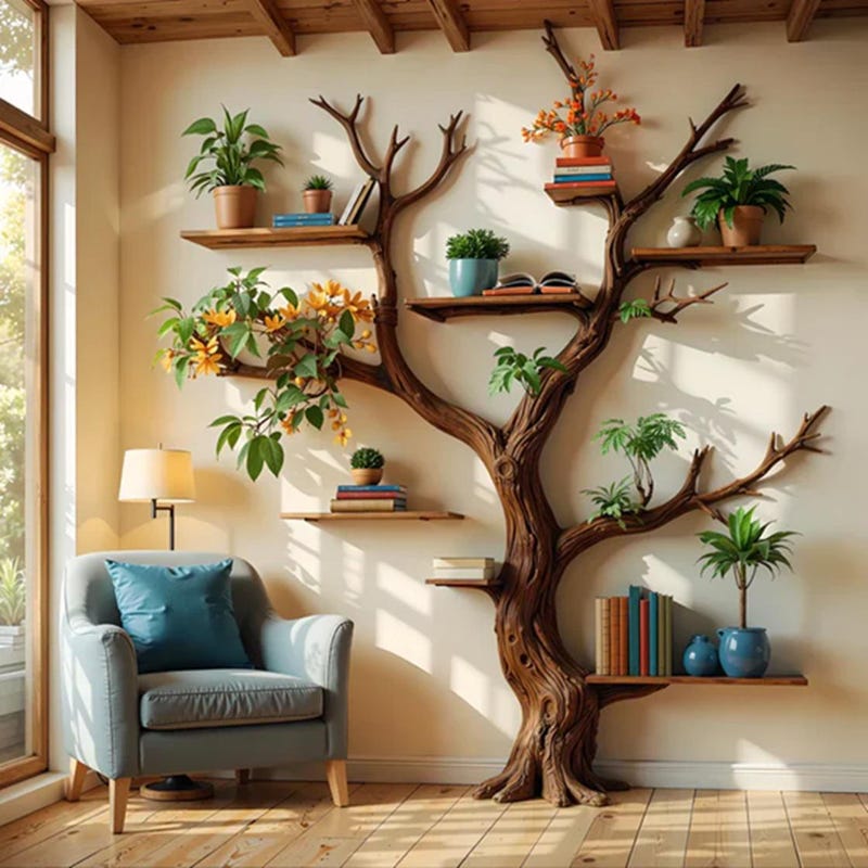 Rustic Tree - Etsy