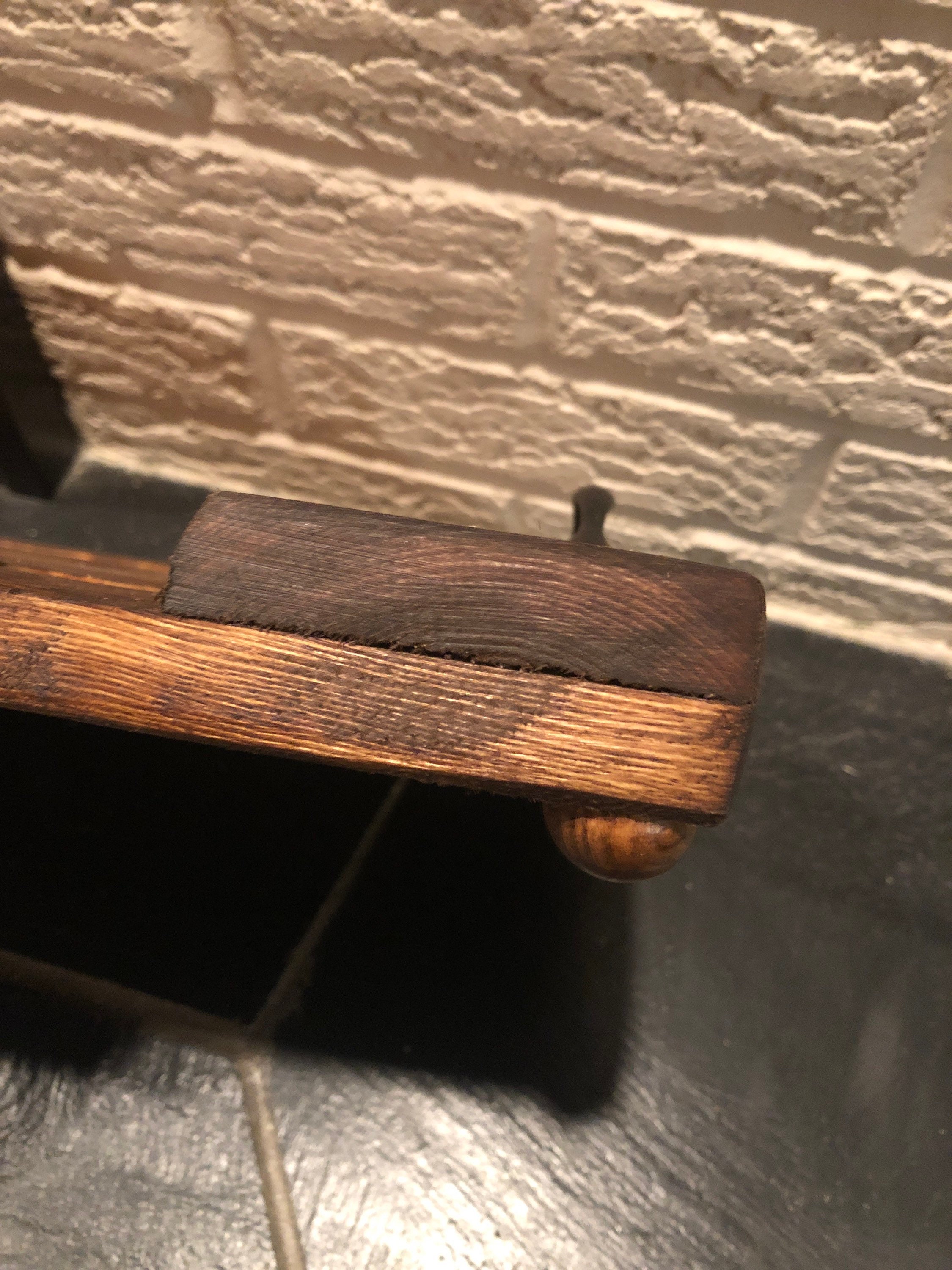 Wood Serving Tray ~ Rustic, Reclaimed Wood Serving Tray With Ball Feet ...