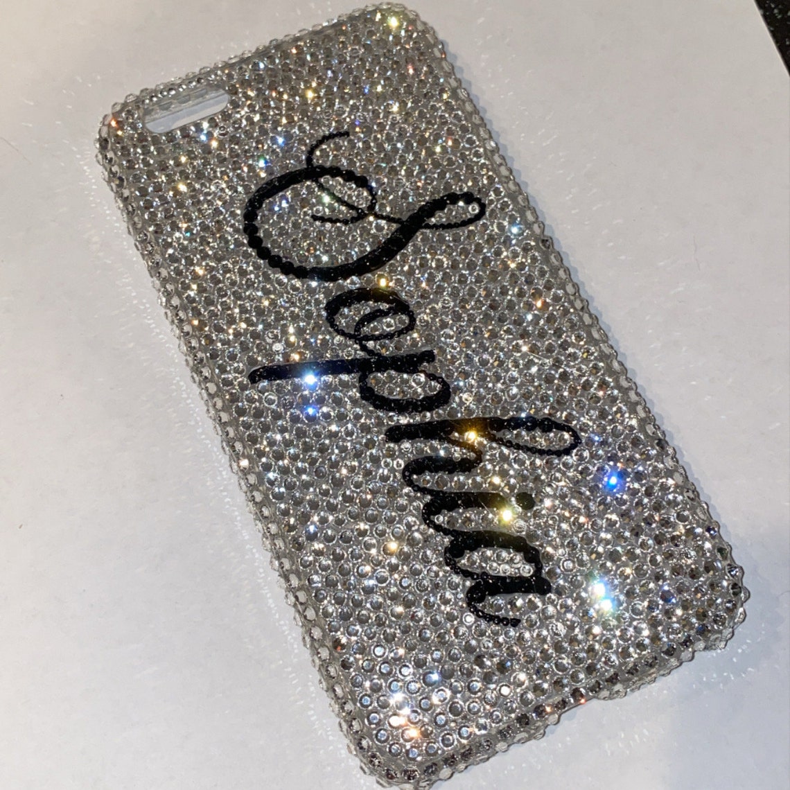 NEW Fancy Glamorous Luxurious Custom Made AB Crystal Diamond Rhinestone ...