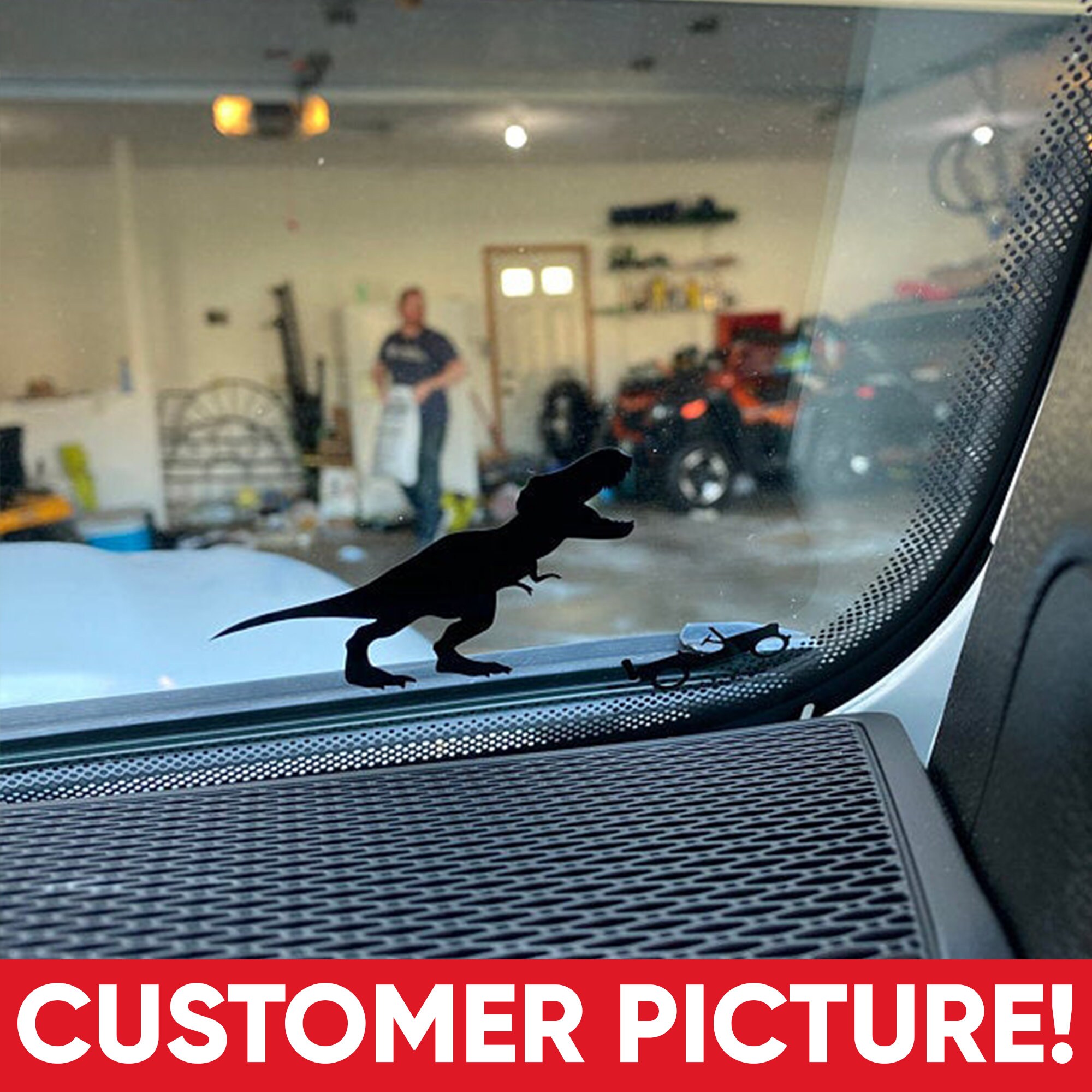 Jeep Decal T-rex Figure for Jeep Wrangler Renegade Cherokee | Etsy
