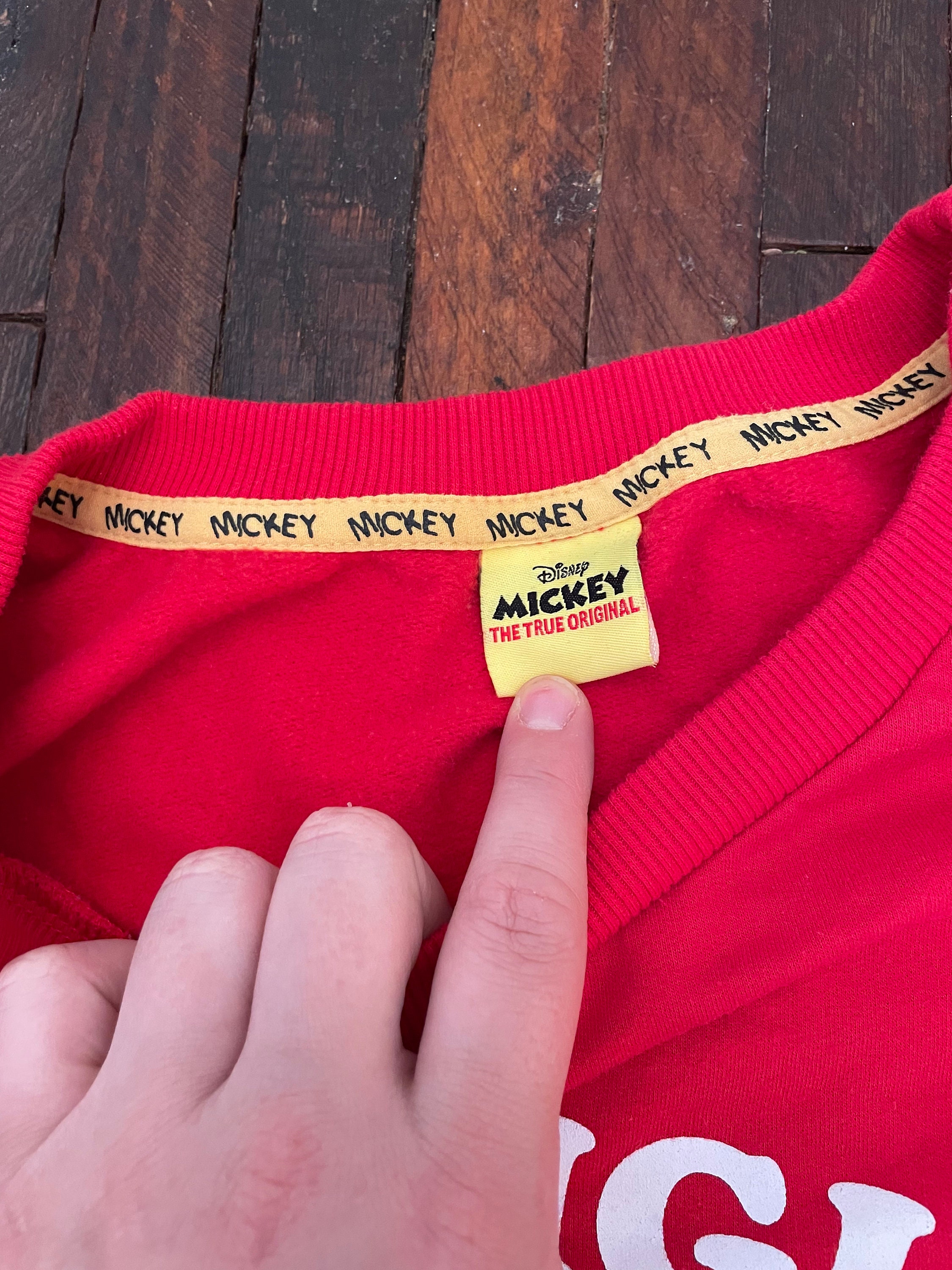 Vintage Mickey Mouse Crew Neck XL / Original Mickey Maus / alte Mickey ...