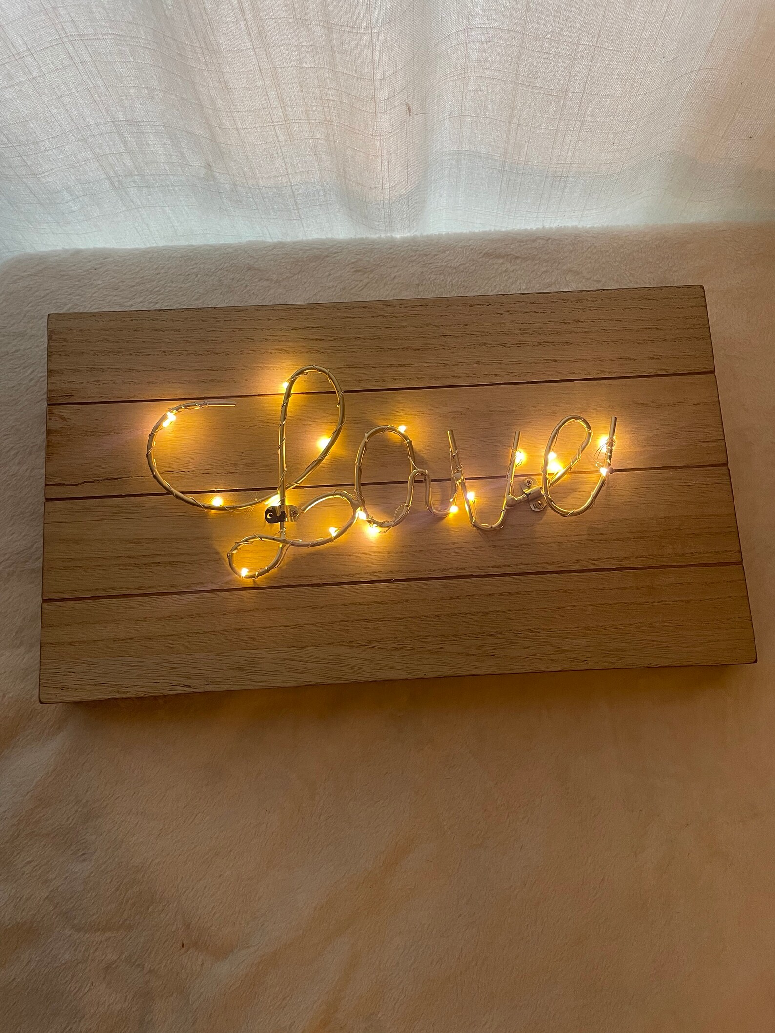 Wooden LOVE Sign / Handwritten Love Sign / Cursive Love Sign - Etsy