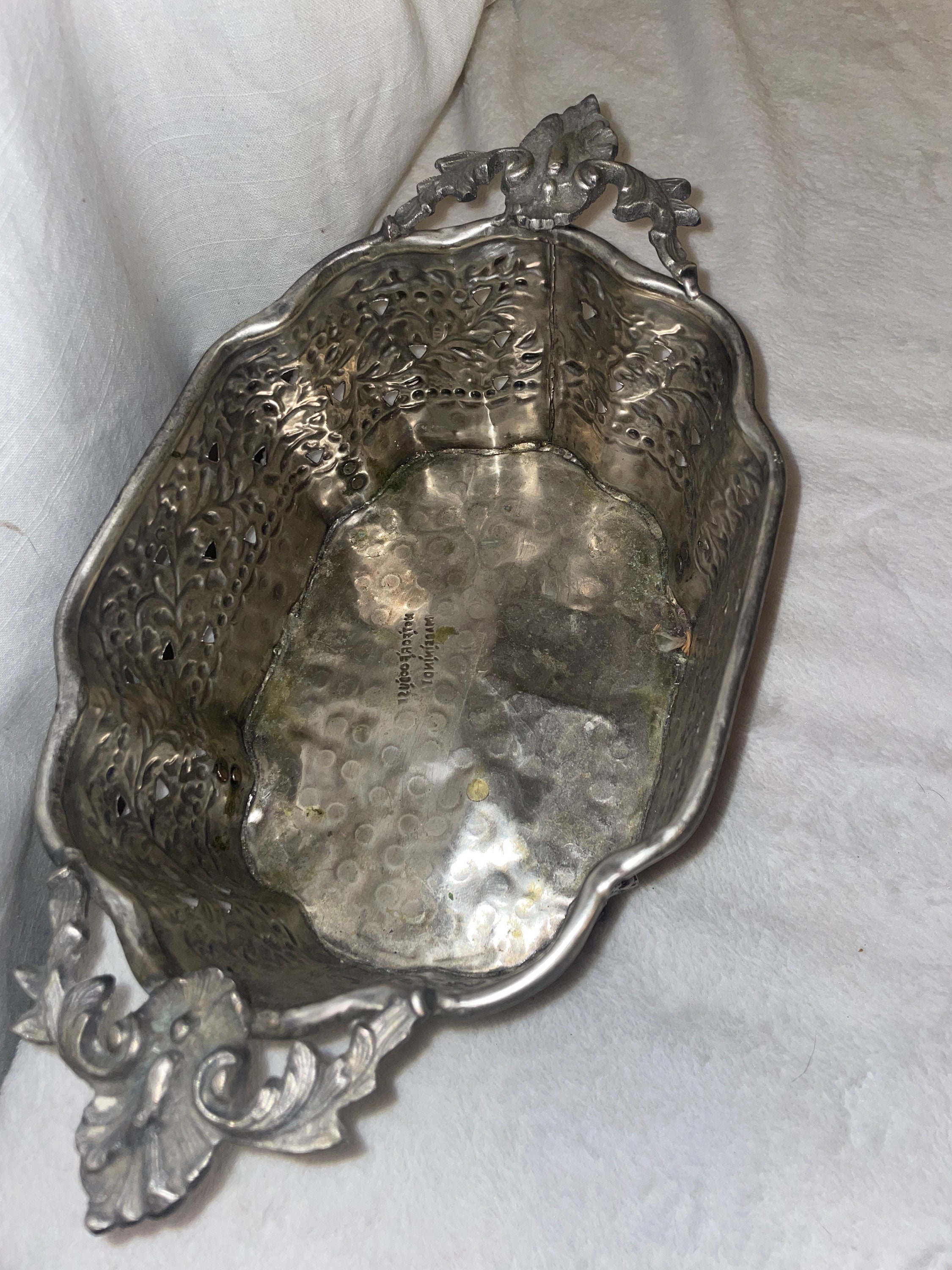 Hammered Silver Cauldron With Feet Made in India - Etsy