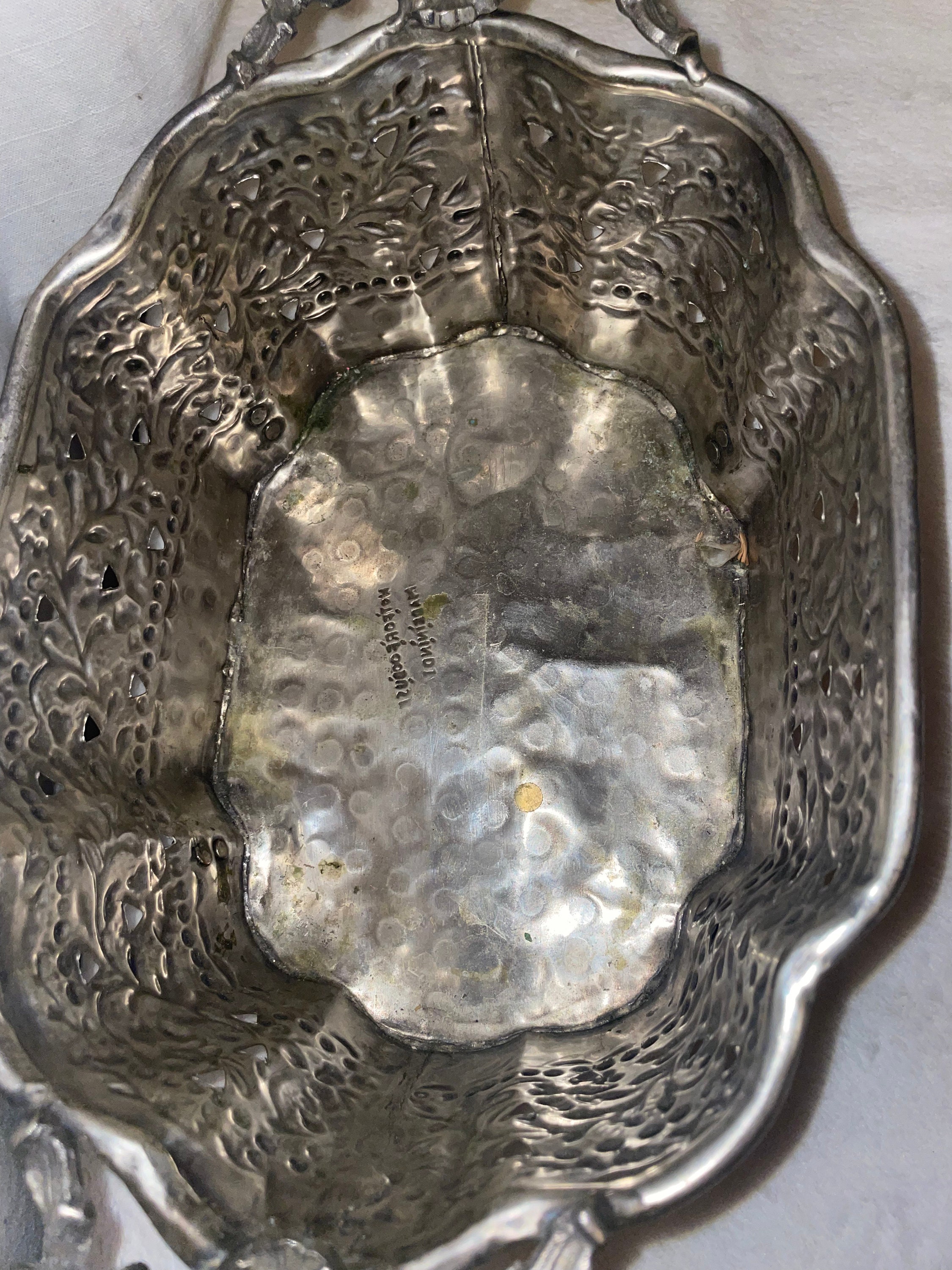Hammered Silver Cauldron With Feet Made in India - Etsy