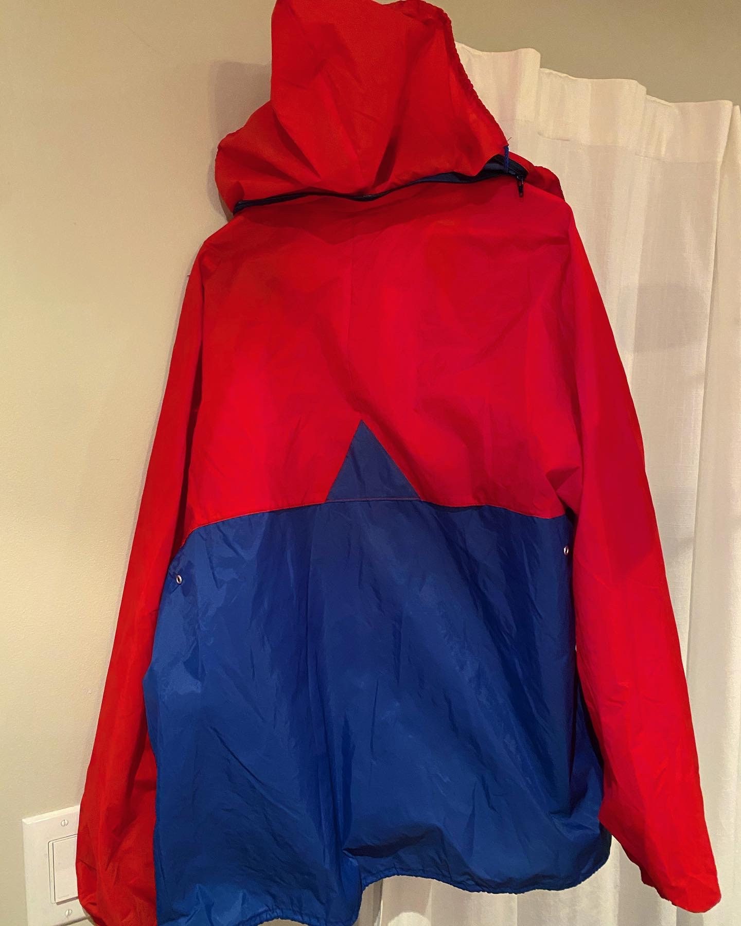K-way Red and Blue Vintage Skii Jacket Retro Size Medium - Etsy Australia