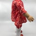 18 Inch Doll Red Twirly Top and White Leggings - Etsy