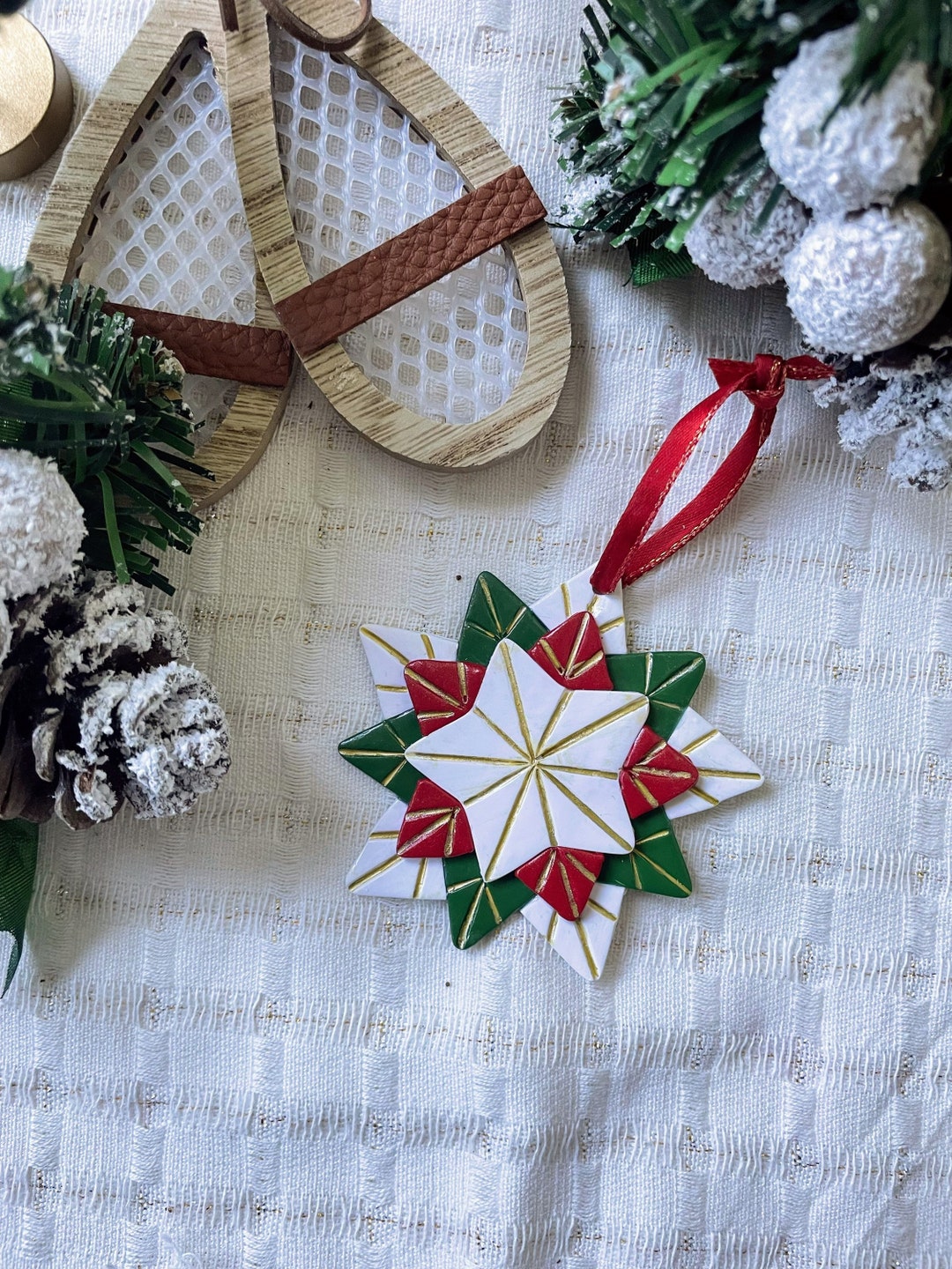 Parol Lantern Ornament Polymer Clay Ornament Handmade Gifts Filipino ...