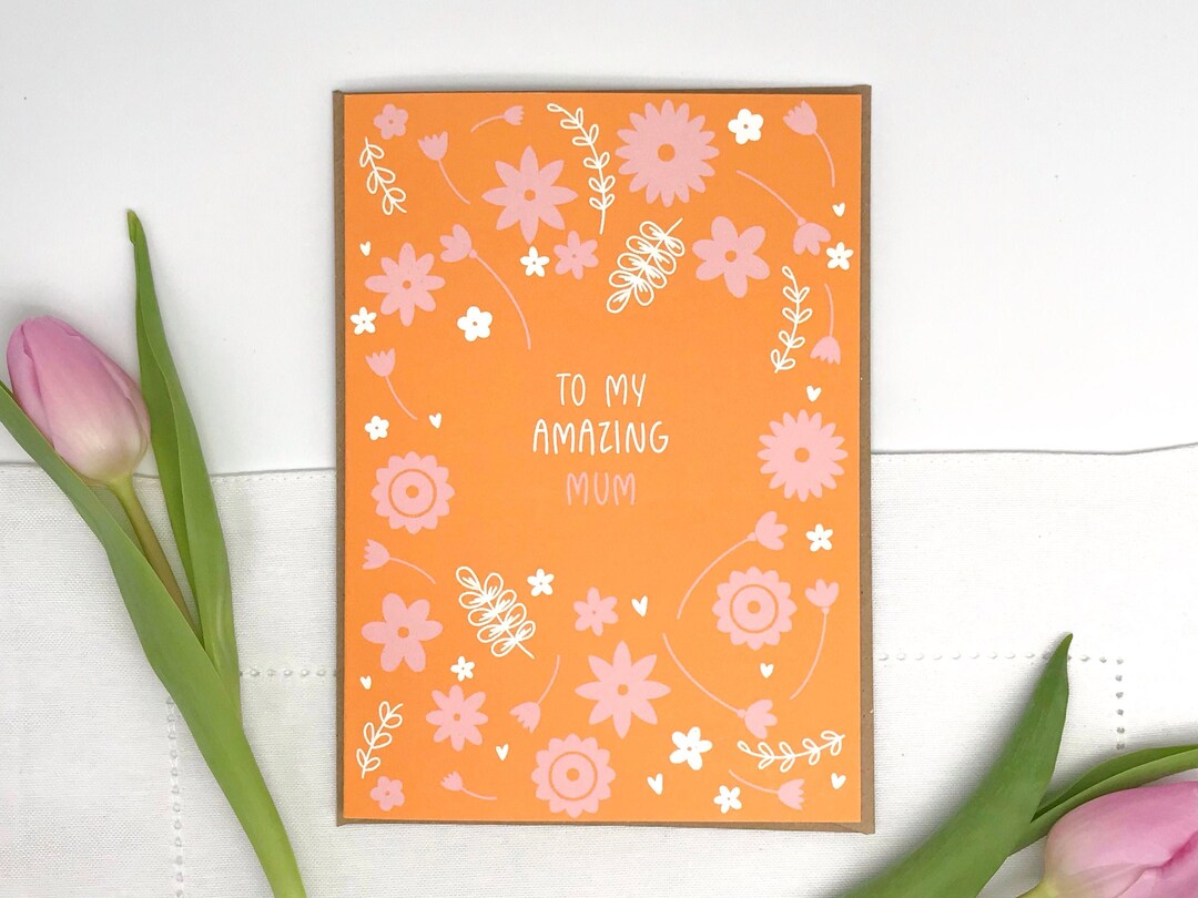To My Amazing Mum Card, Mum Gran Grandma Nan, Thankyou, Mum Birthday ...