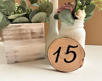 Table Numbers Rustic | Etsy