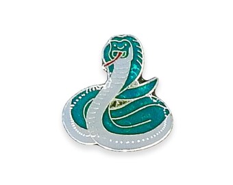 COBRA HEAD VENOM Vintage Enamel Lapel Pin Snake Pinback - Etsy