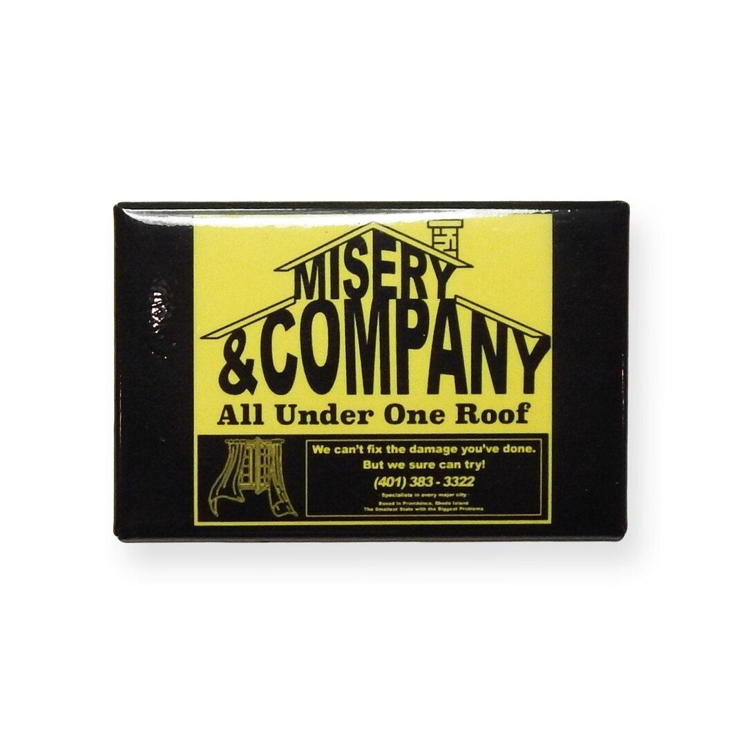 Misery & Company Buttons - Etsy