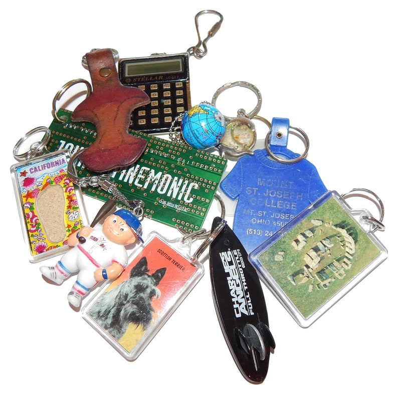 Vintage Keychain - Etsy