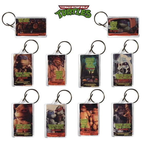 TMNT Vintage Keychains - Etsy