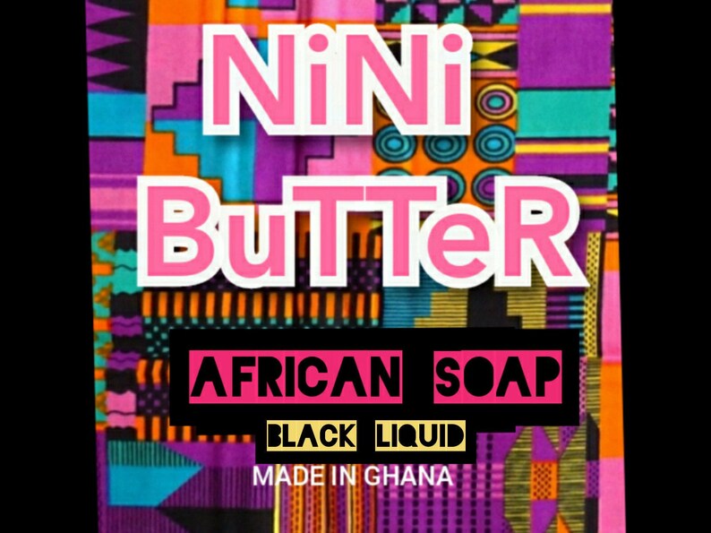 Nini Butter- Raw Liquid Black Soap - Etsy