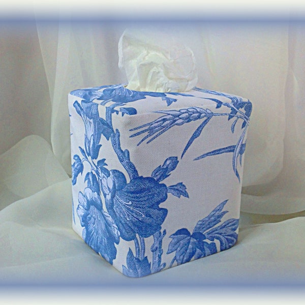 Linen Tissue Box Cover - Etsy