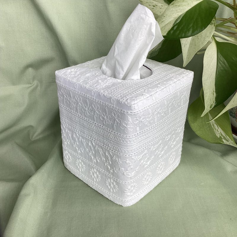 Tissue Box Cover - Etsy