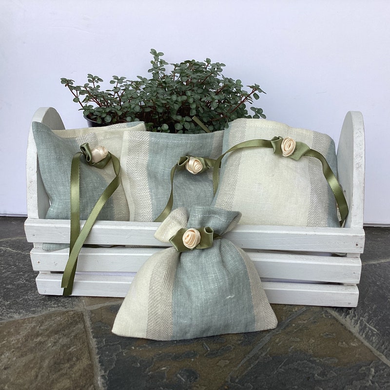 Linen Sachets - Etsy