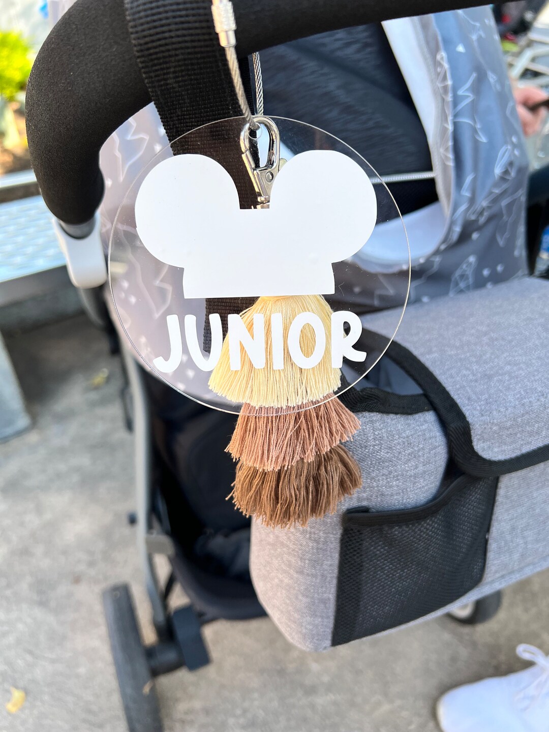 Disney Inspired Stroller Tag | WDW Custom Tag | Acrylic Personalized ...